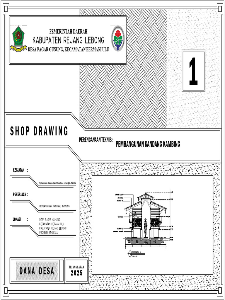 GBR Kandang Kambing | PDF