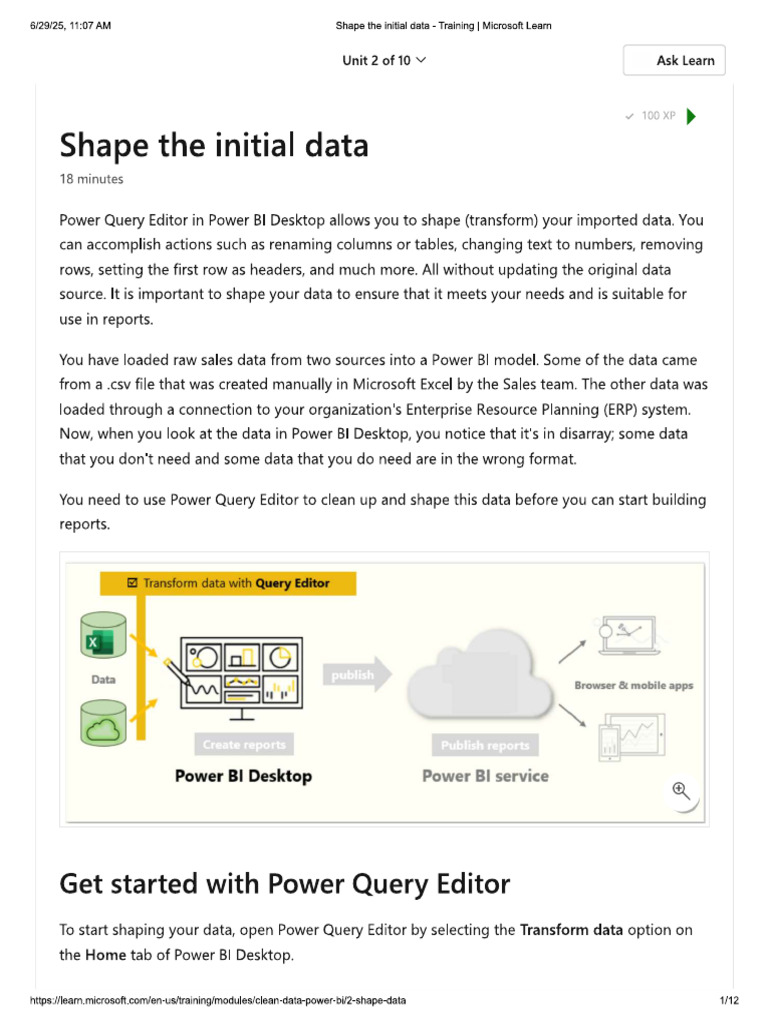 Shape The Initial Data | PDF