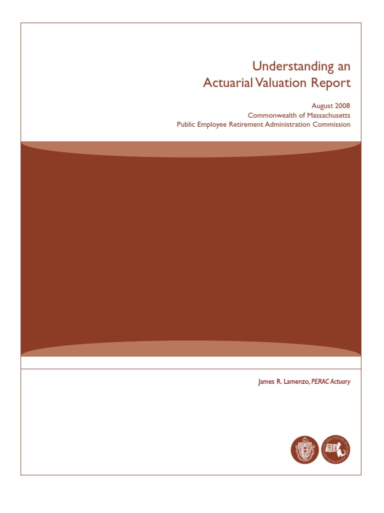 Actuarial Valuation Report Overview | PDF | Pension | Actuarial Science