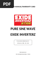 Exide Battery Warranty Registration Guide | PDF | Motor Vehicle | Vehicles