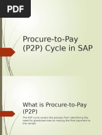 P2P O2C R2R SAP CheatSheet | PDF
