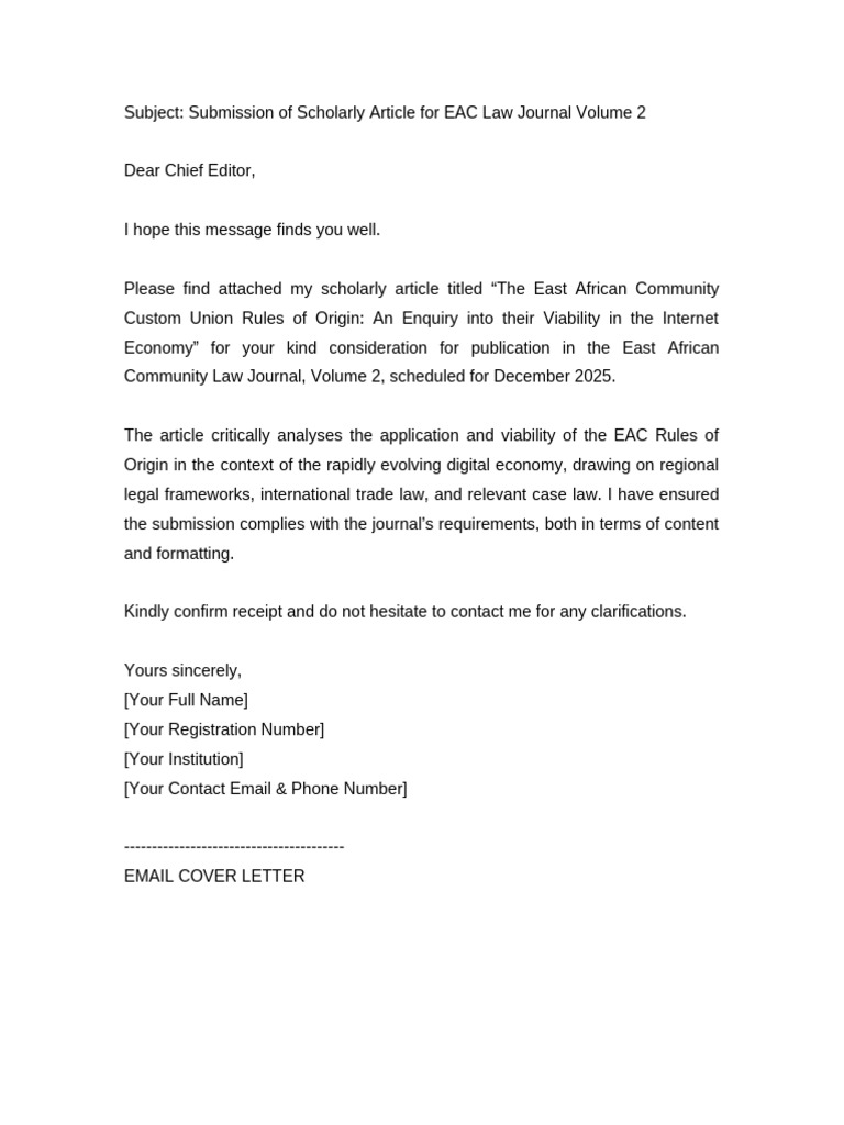 EAC Rules of Origin Digital Economy Essay Format | PDF | Cloud ...