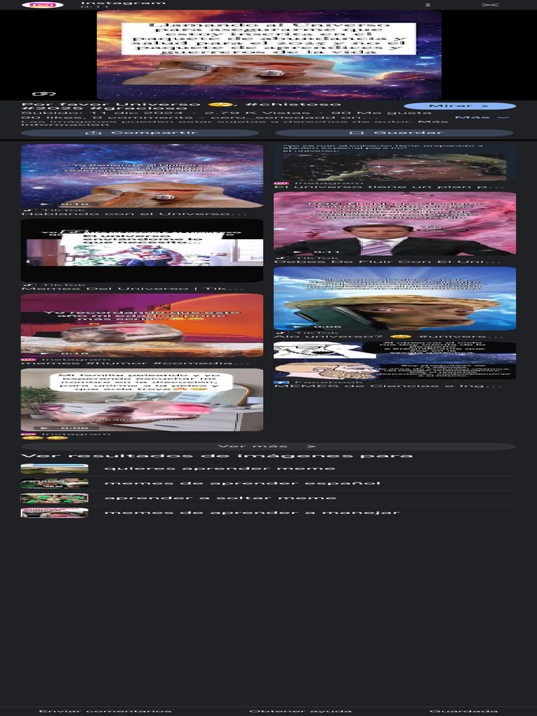 Memes 2025 Universo Aprendizaje Meme - Buscar Con Google | PDF