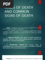 Post-Mortem Lividity and Putrefaction Stages | PDF | Forensic Science ...