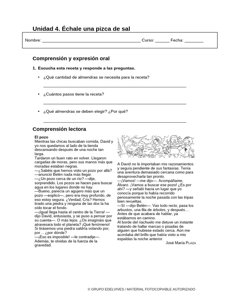 4º LENGUA EDELVIVES SUPERIXÉPOLIS - 4L - U04 - Ampliacion | PDF