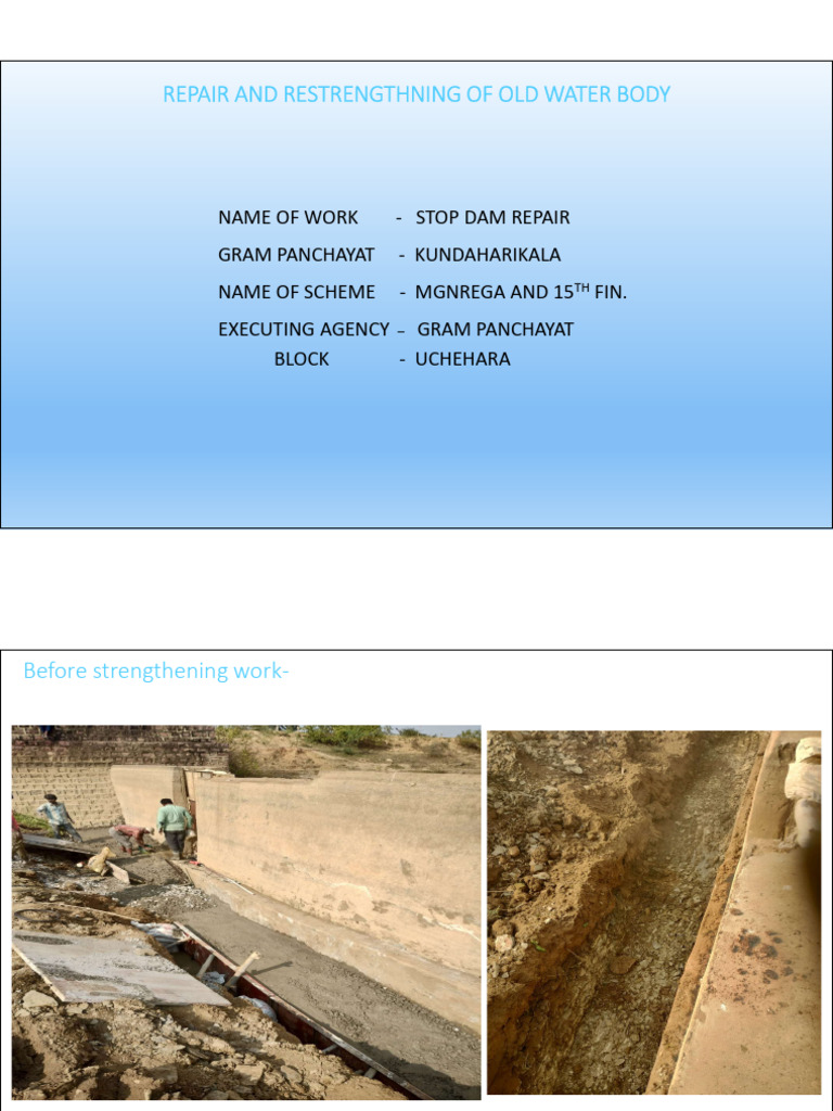 Stop Dam Repair Q&A | PDF