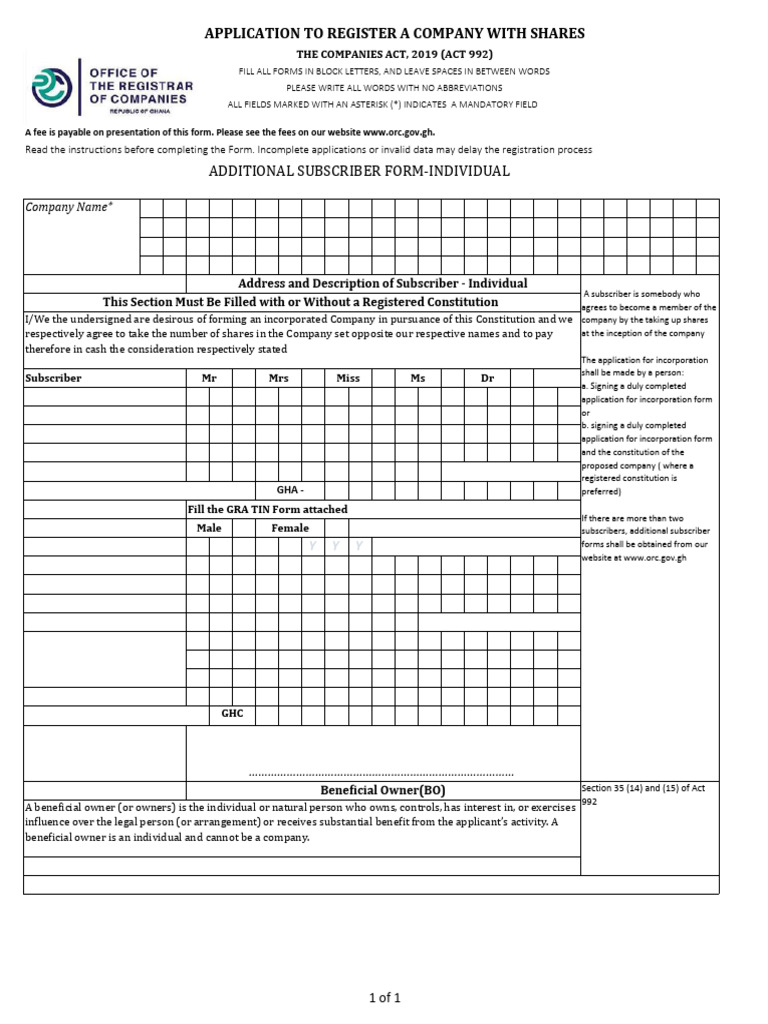 Subscriber Form Instructions | PDF | Justice | Crime & Violence