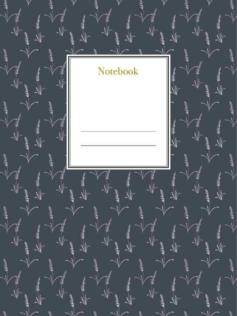 Notebook | PDF