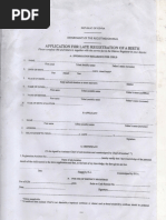 b3 Form - Birth Certificate | PDF