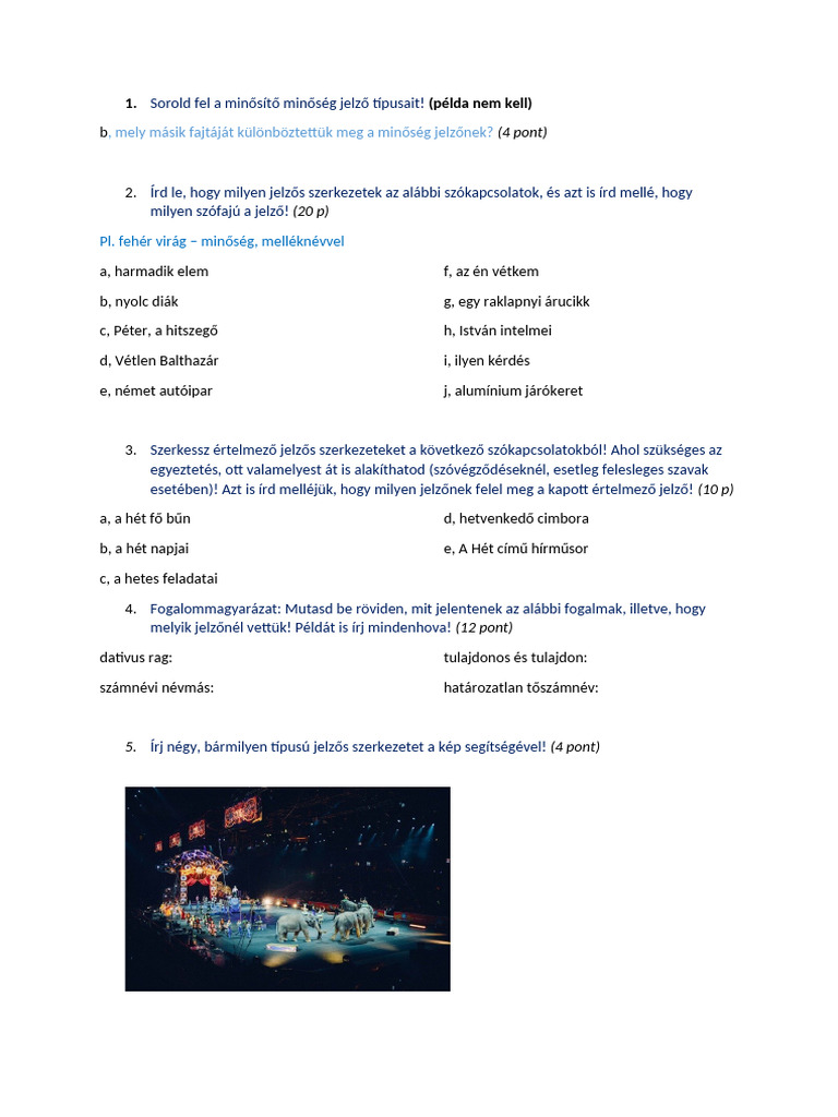 Óra - Dolgozat | PDF