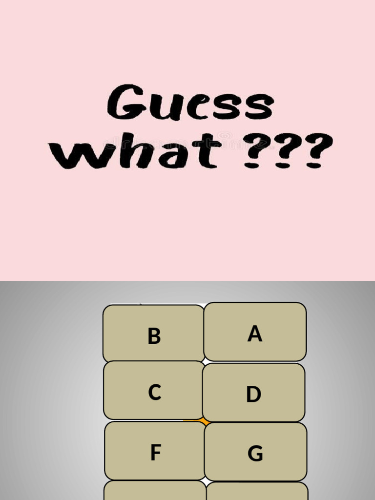 School Objects Guessing Game 03.07.25 | PDF