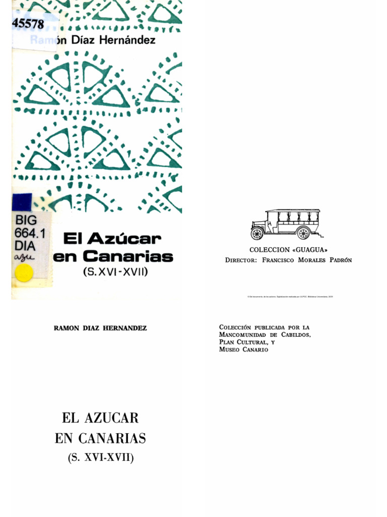 El Azucar en Canarias S XVIXVII | PDF | Azúcar | Dieta y nutrición