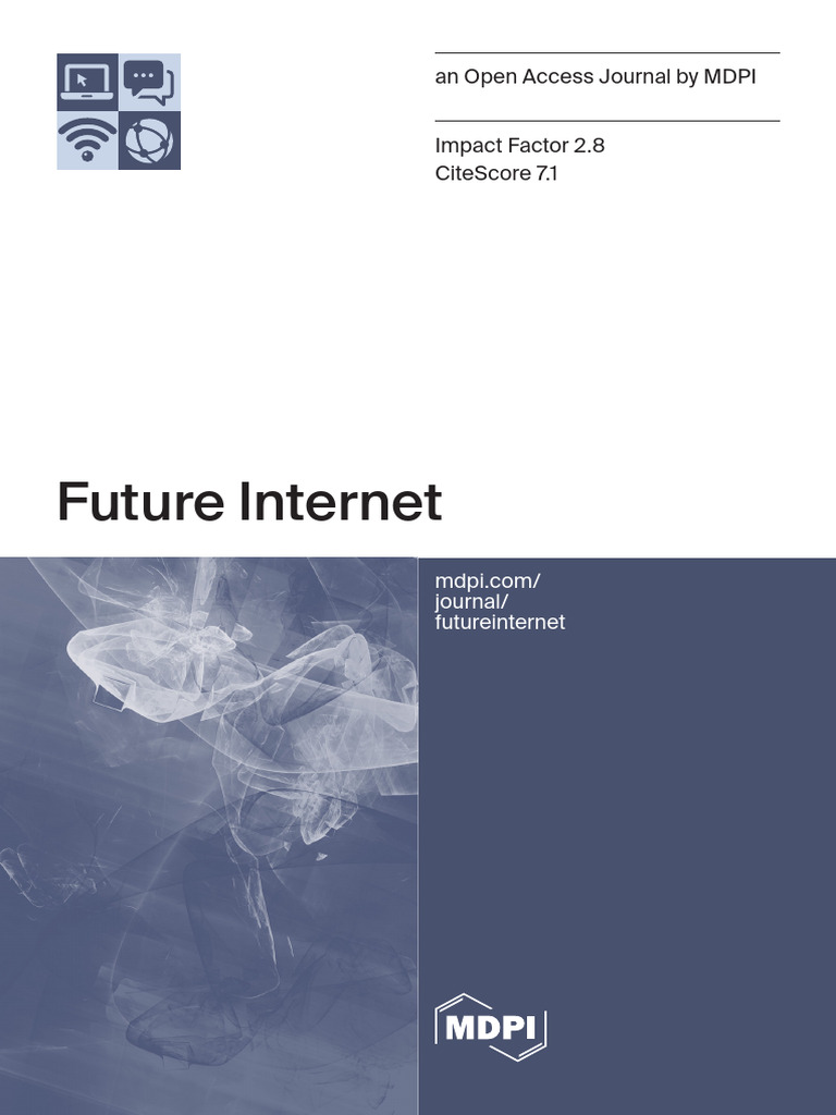 Future Internet Journal Overview | PDF | Internet | Open Access