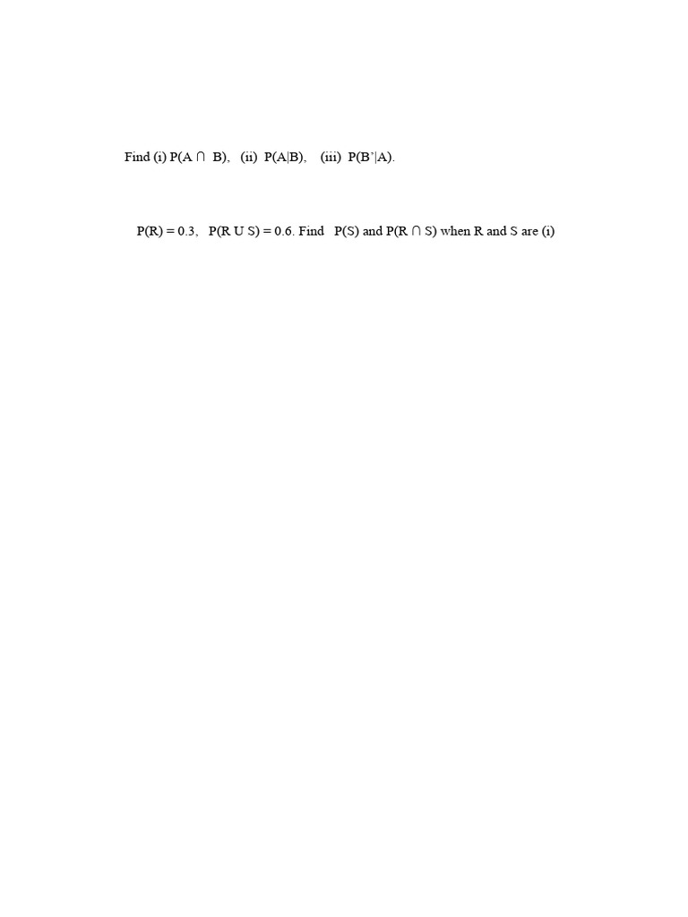 Probability Tutorial for MAT 1120 | PDF | Probability | Probability And ...