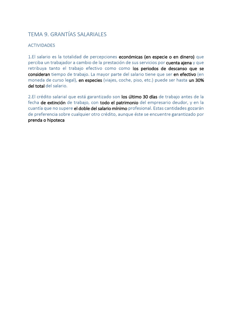 Actividades Tema 9 | PDF