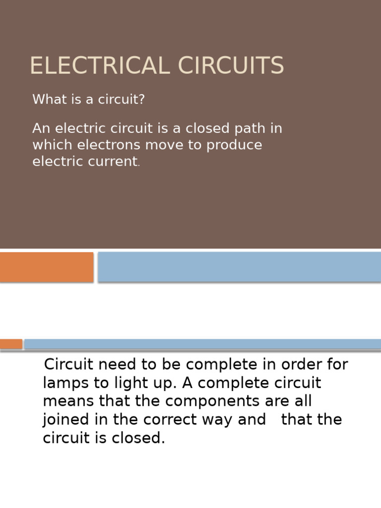 Understanding Electric Circuits Basics | PDF