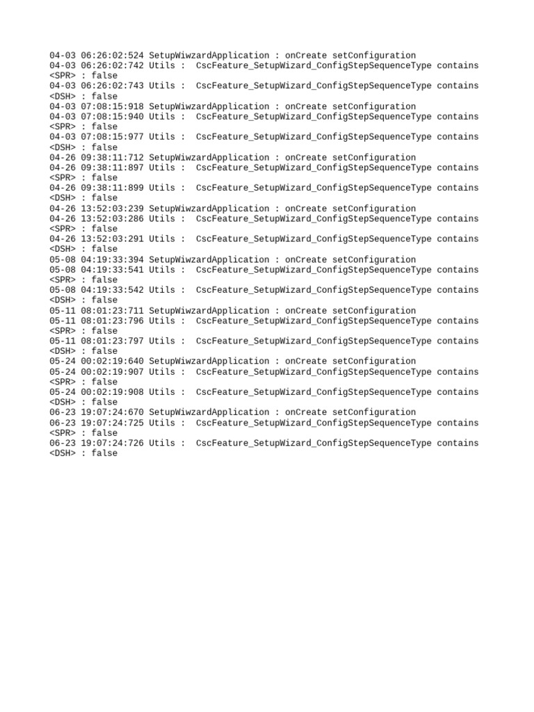Setup Wizard | PDF