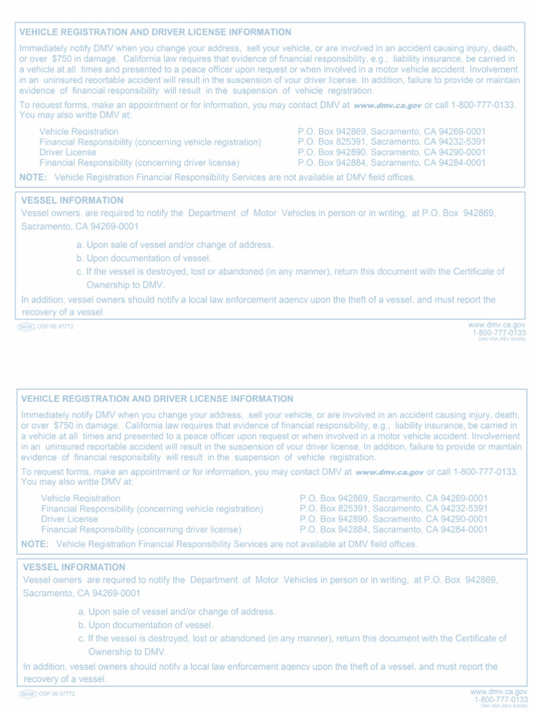 DMV Paper Back | PDF
