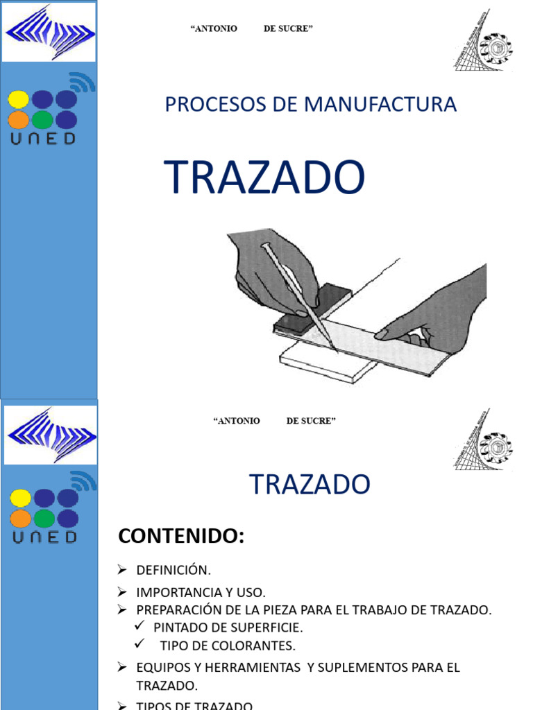 Procesos de Trazado en Manufactura | PDF | Mecanizado | Ingeniería