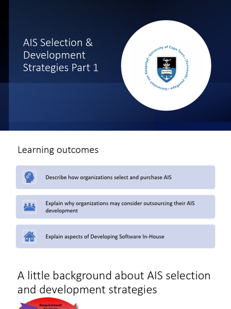 AIS Development: Outsourcing vs In-House | PDF | Software Development ...