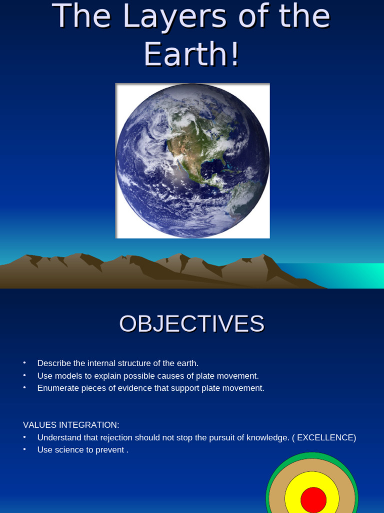 Understanding Earth's Layers and Core | PDF | Plate Tectonics | Earth