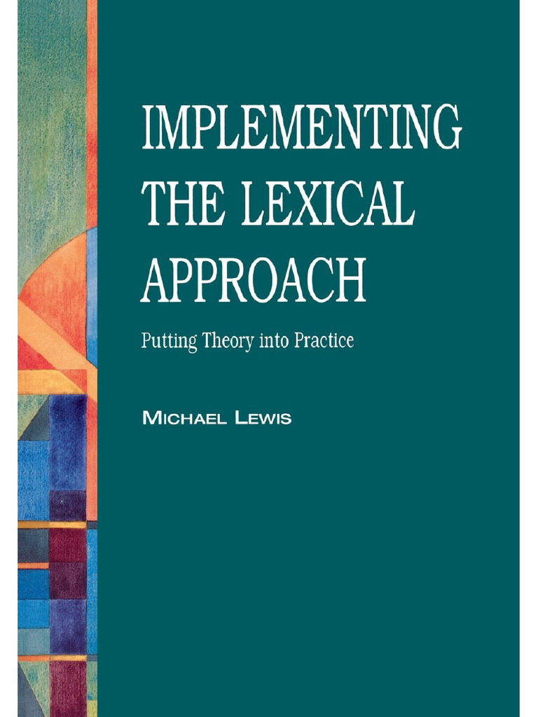 1993 - The Lexical Approach - The State of ELT and A Way Forward ...