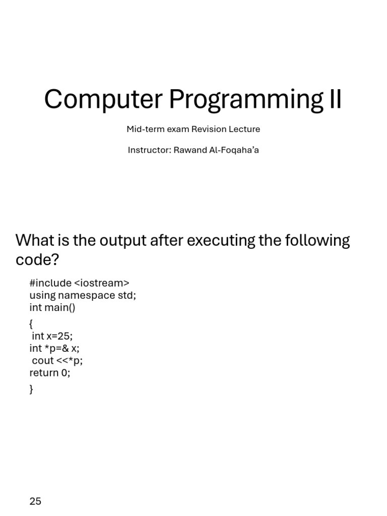 طباعة ٢ | PDF | Namespace | Computer Programming