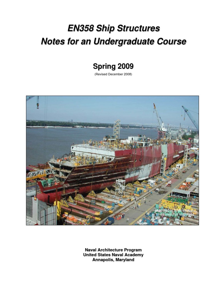 Ship Structural Design | PDF | Bending | Buckling