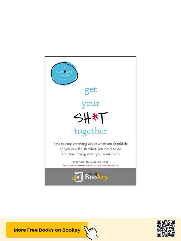 Get Your SH - T Together PDF | PDF | Perfectionism (Psychology) | Goal