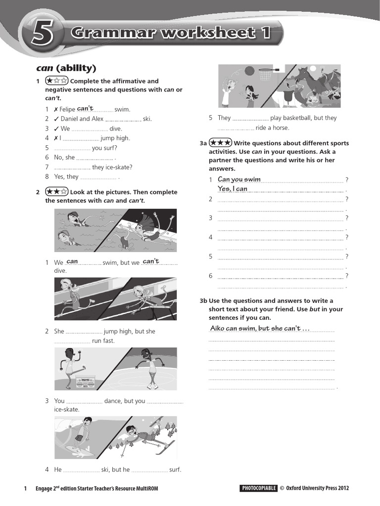 Eng S Studwork Gram Unit5 | PDF | Linguistics