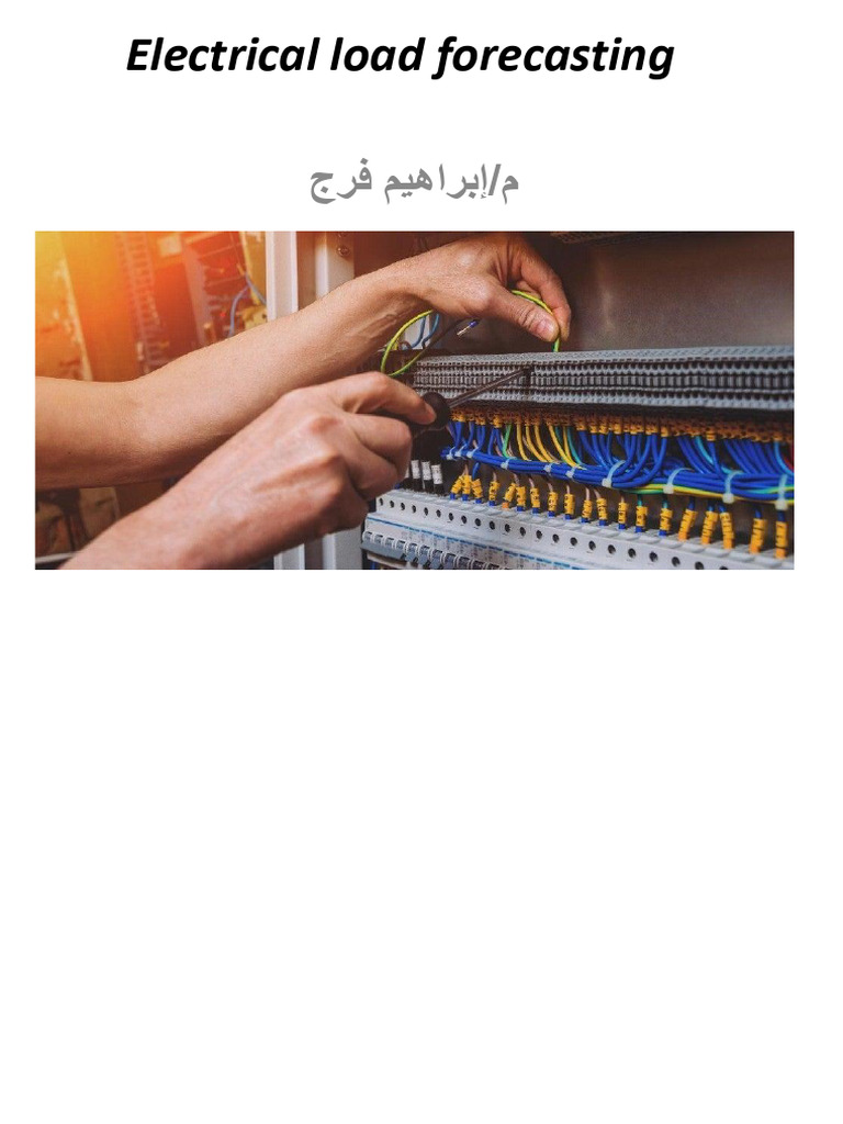 Electrical Load Forecasting Overview | PDF | Electric Power | Power Station