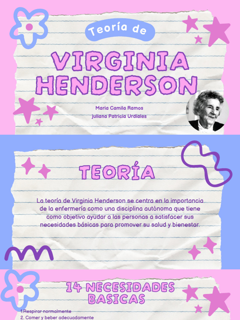 Virginia Henderson | PDF | Enfermería