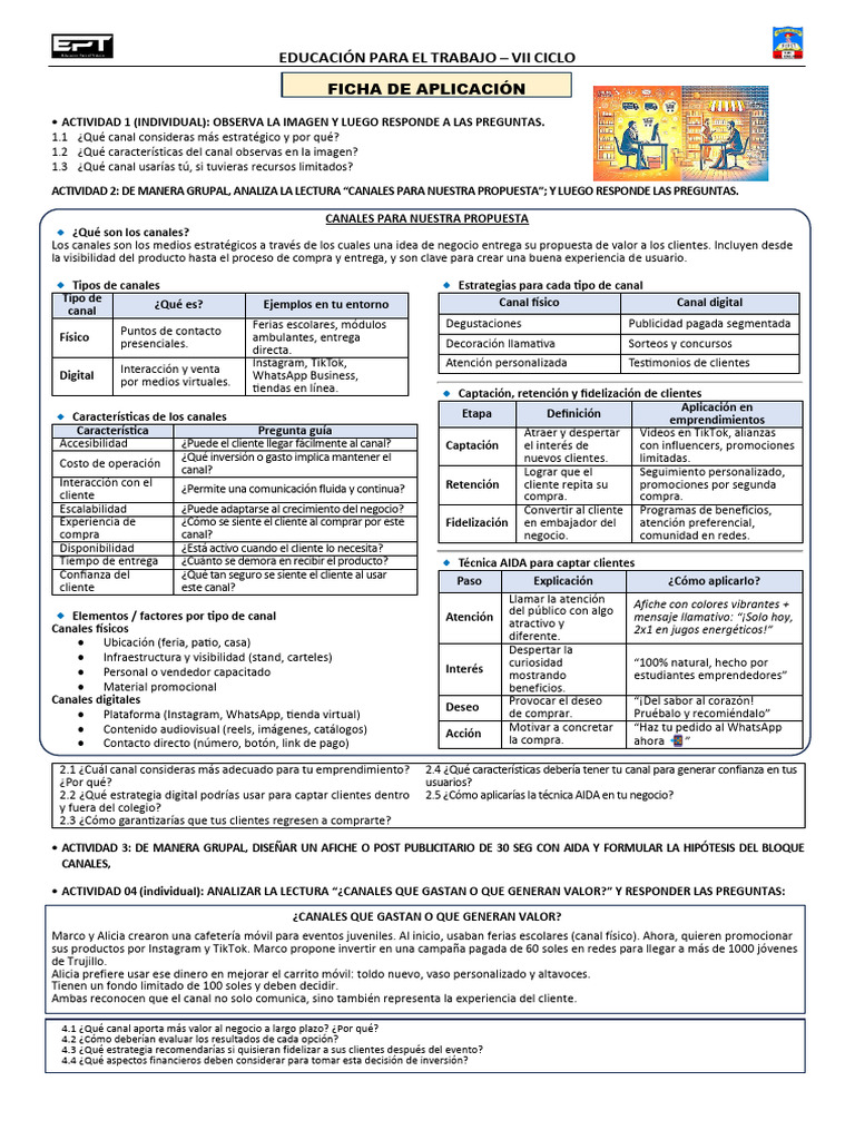 U04-S01 5to FIchaAplicacion | PDF | Las compras en línea