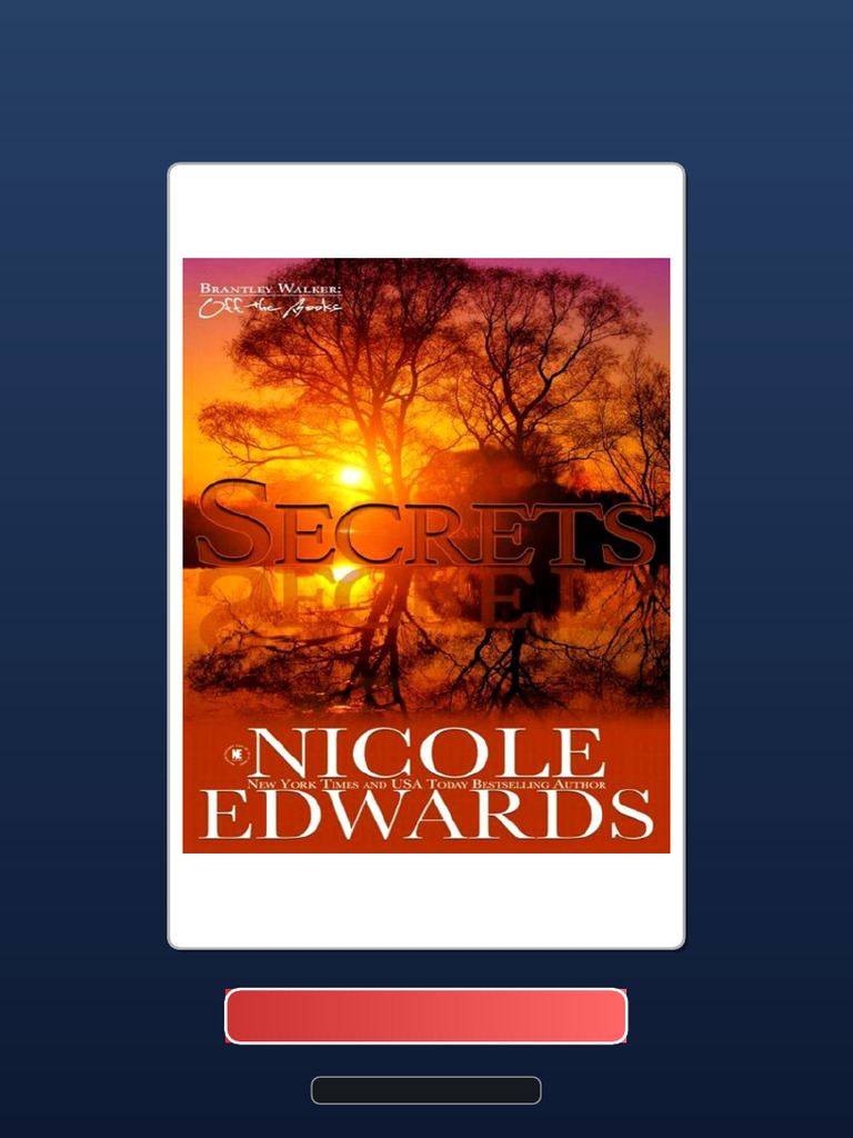 Secrets Brantley Walker Off The Books Book 6 Nicole Edwards Official ...