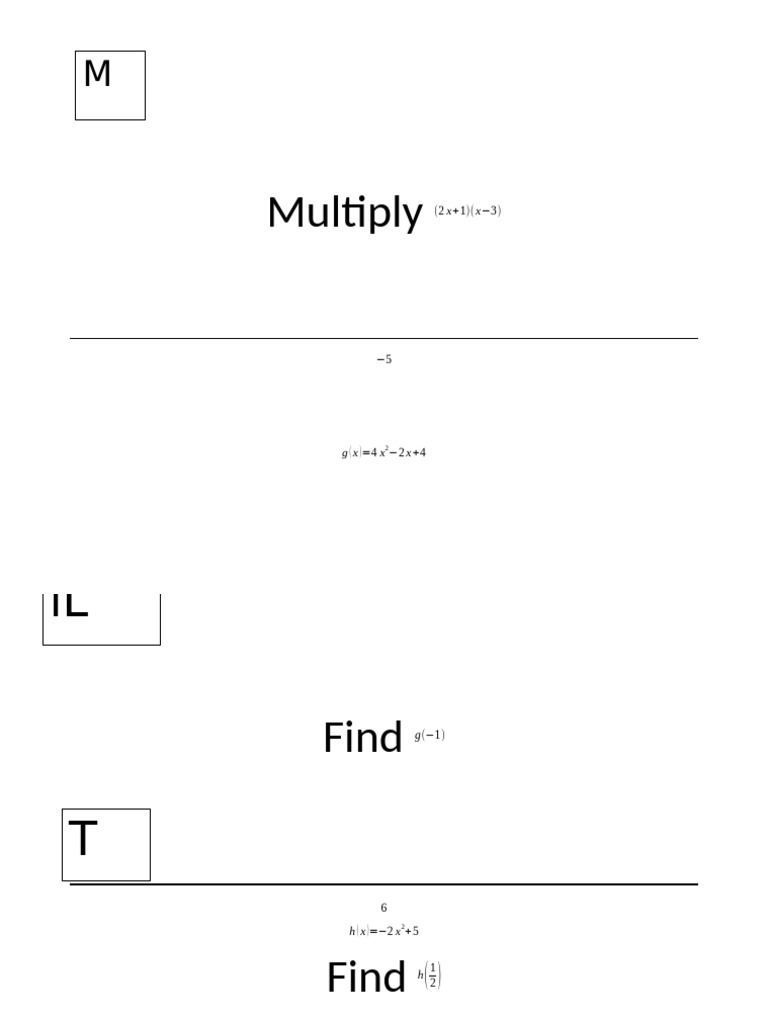 Lesson 4.1 - Walk Around (Evaluating and Finding Vertex) | PDF