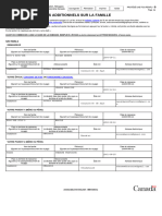 Formulaire IMM 5406 - Informations Familiales | PDF