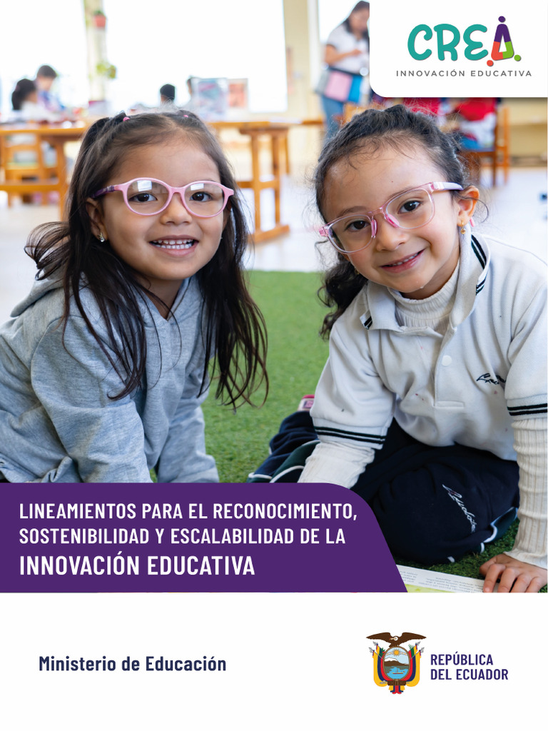 Lineamientos Reconocimiento Sostenibilidad Escalabilidad Innovacion Educativa | PDF | Evaluación ...