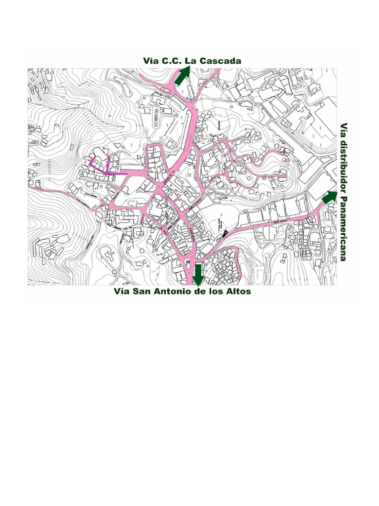 Mapa Del Casco Central de Carrizal | PDF