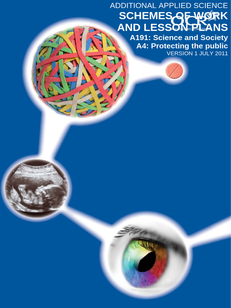 Unit A191 A4 Protecting The Public Scheme of Work and Lesson Plans | PDF | Microscope | Electron ...