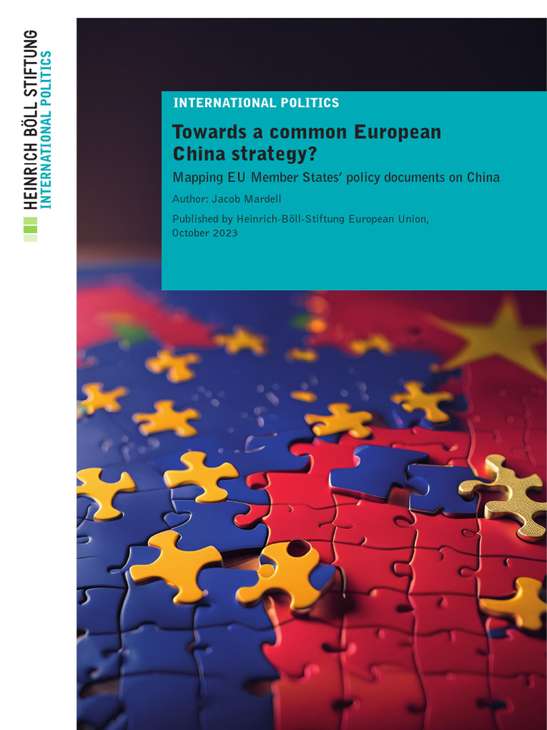 Study China Strategies Final Web | PDF | European Union | China