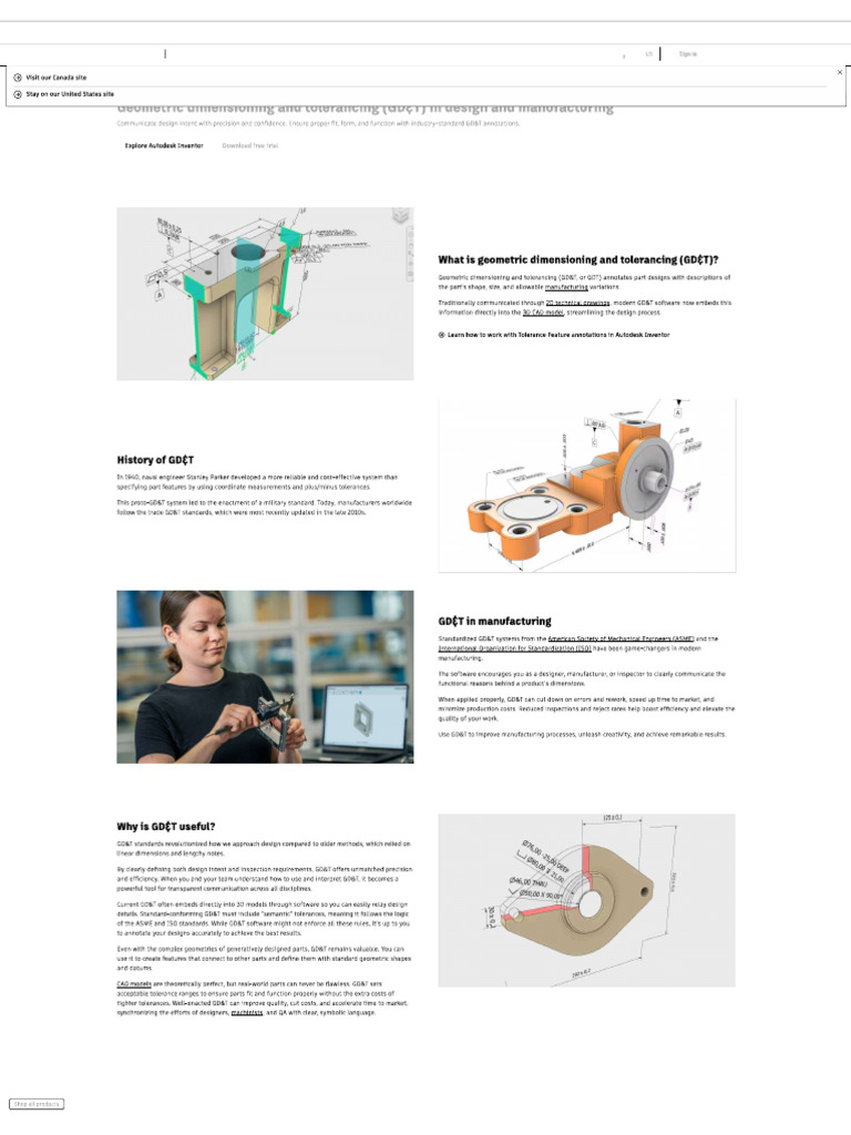 Geometric Tolerancing | PDF