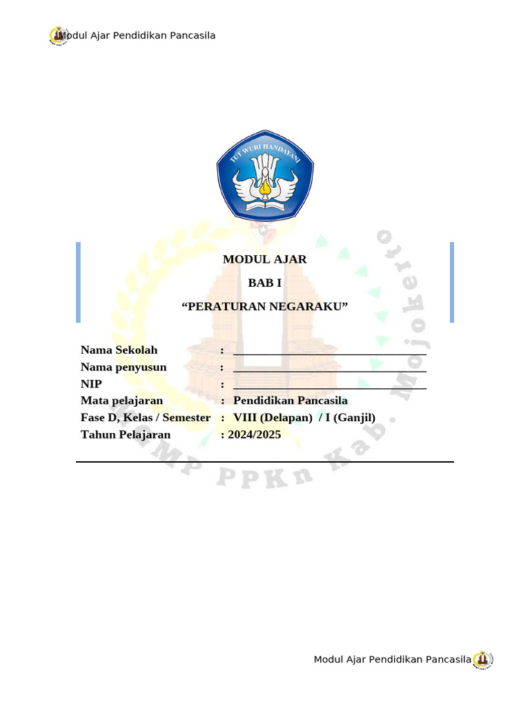 Modul Ajar Bab Iii | PDF