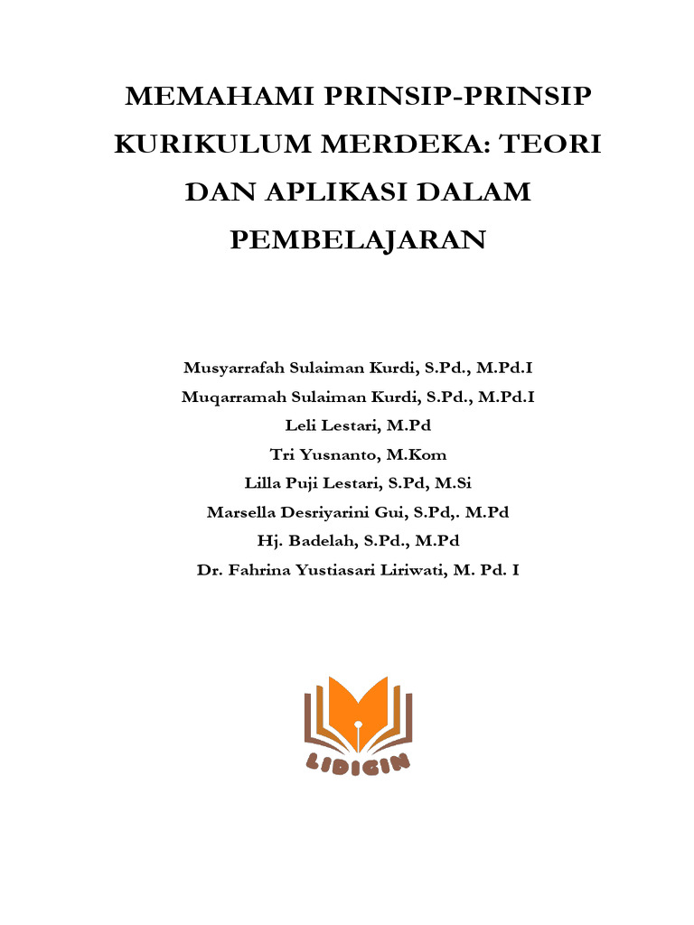 Memahami Prinsip Prinsip Kurikulum Merde 127e3f48 | PDF