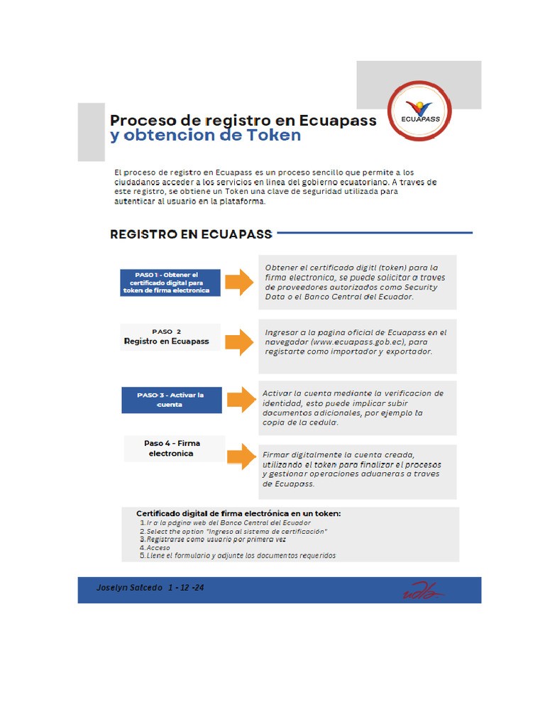 Ejercicio Practico Ecuapass | PDF
