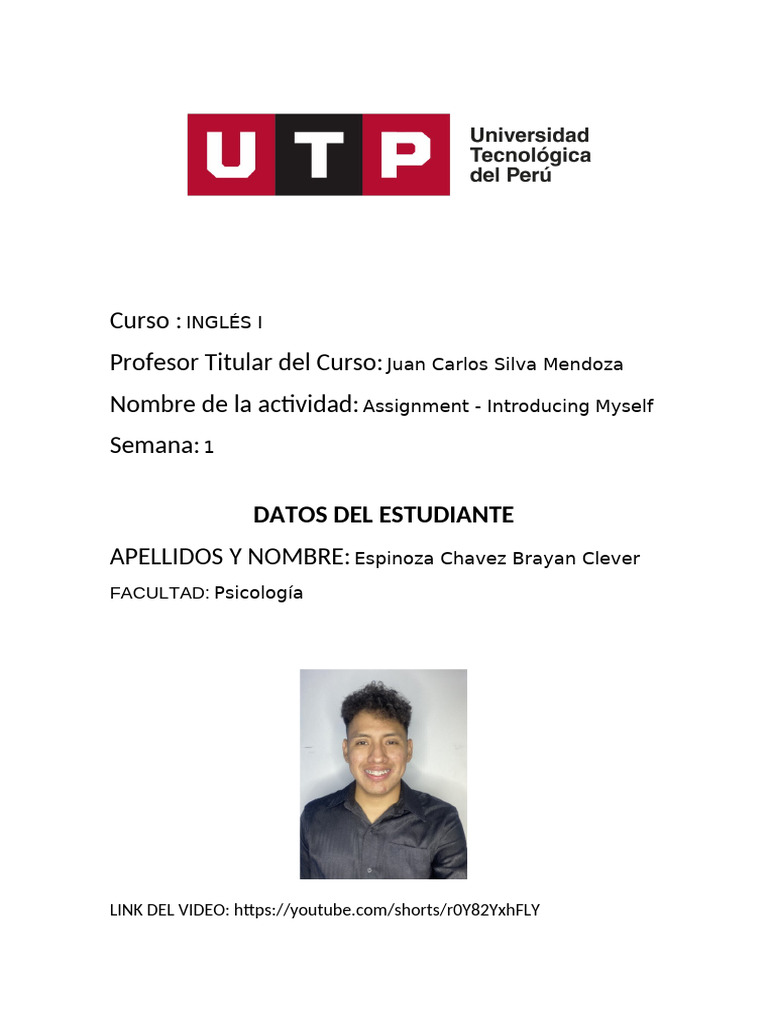 Curso Inlges 1 Presentacion 2025 | PDF