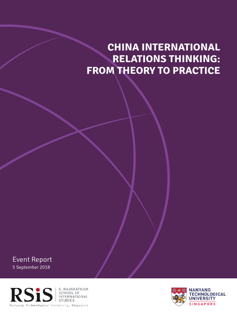 ER181026 China International Relations Thinking | PDF | China | World Politics