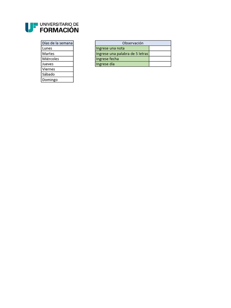 Validacion de Datos | PDF