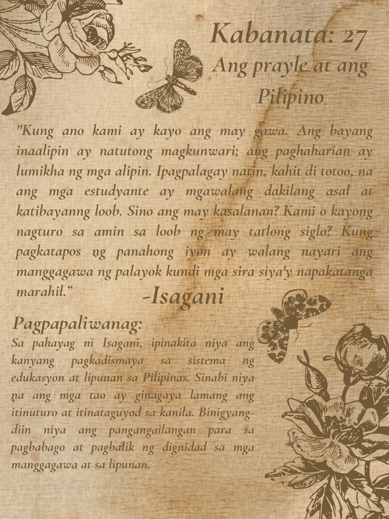 Ang Prayle at Ang Pilipino | PDF