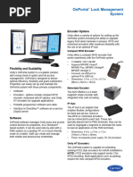 Traka Touch Pro L Specifications Guide | PDF | Computers