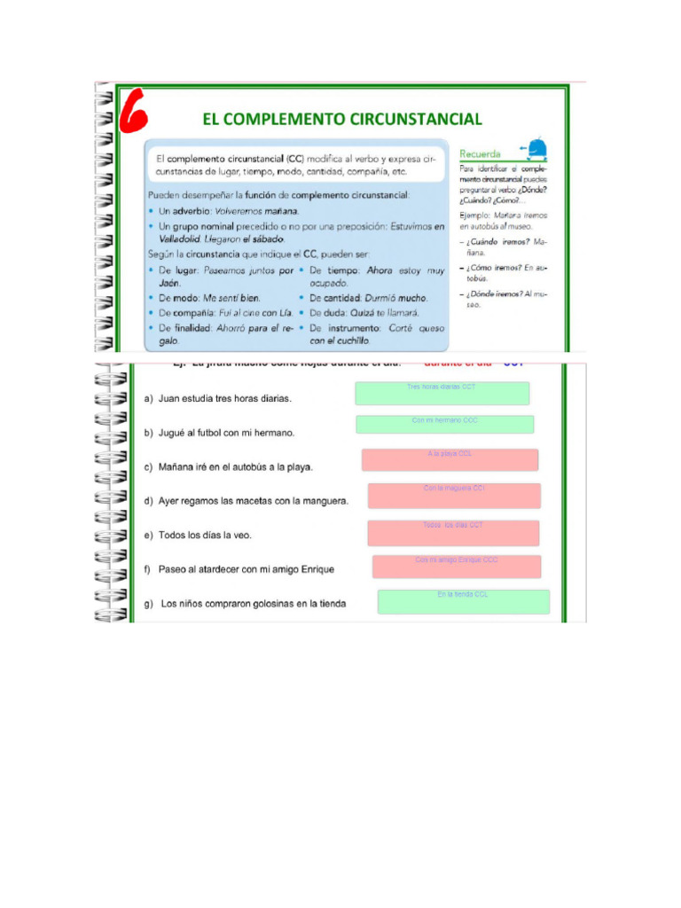 Complemento Circunstancial | PDF